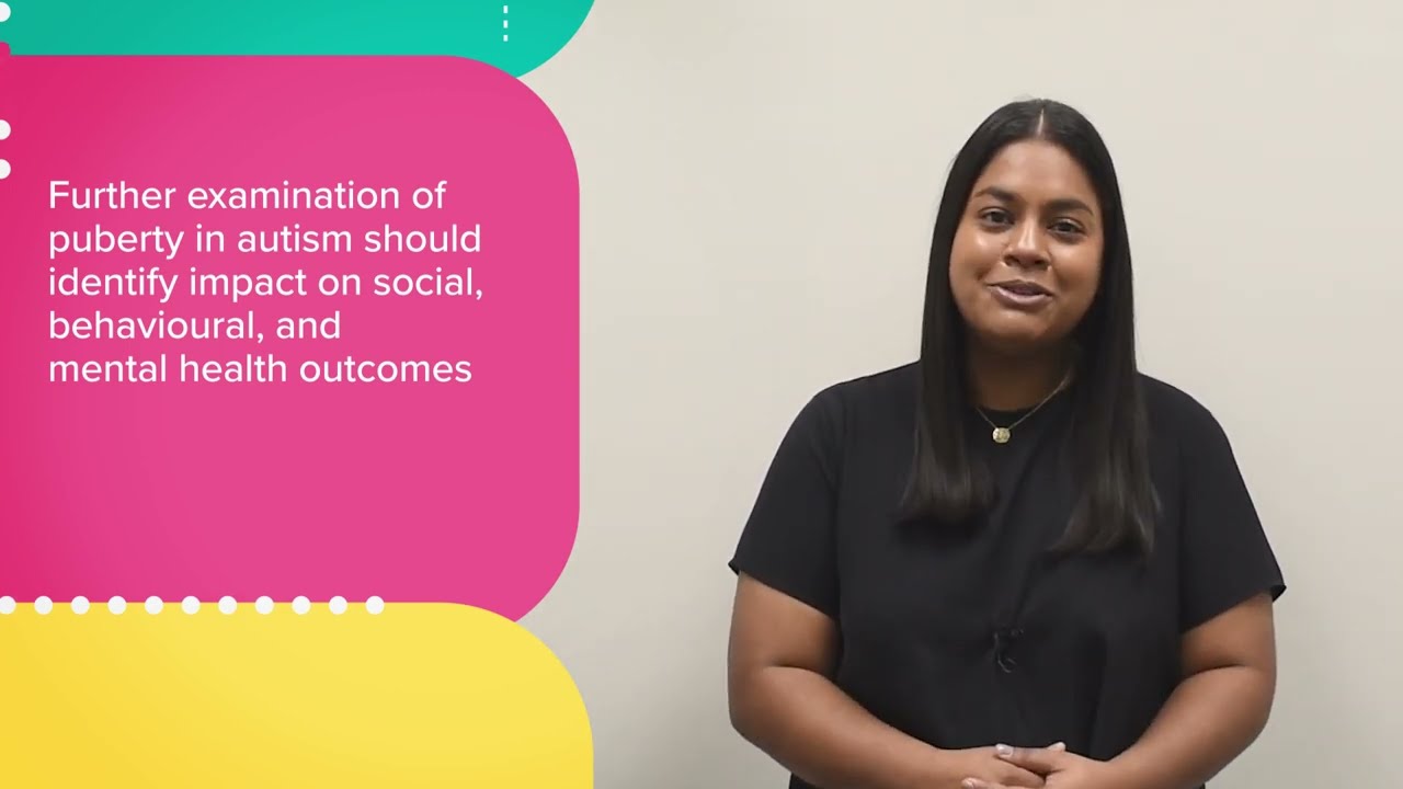 60 Second Science -  Puberty and autism