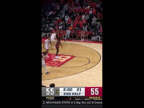 Rutgers Men's Basketball | Dunk by Clifford Omoruyi