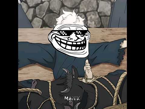 Gabimaru Troll Face 🗿#anime #gabimaru #trollface