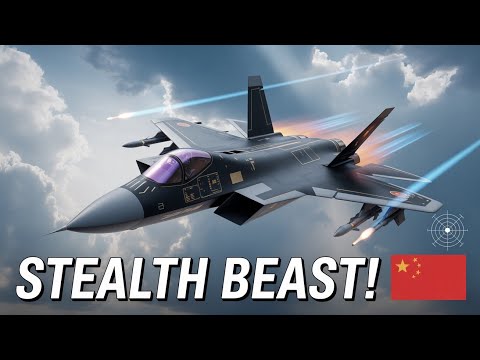 J-36 Fighter Jet – China’s Next-Gen Stealth Beast in Action!