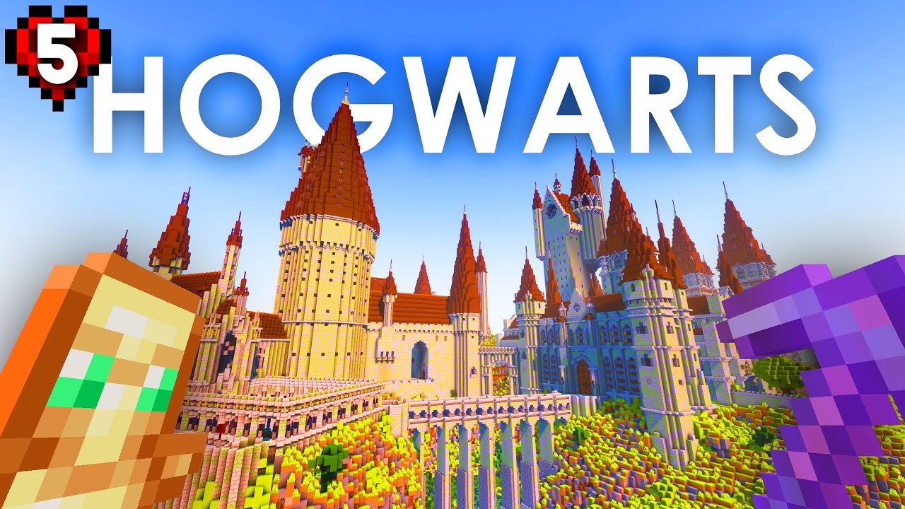 I Recreated Harry Potter in Minecraft Hardcore!