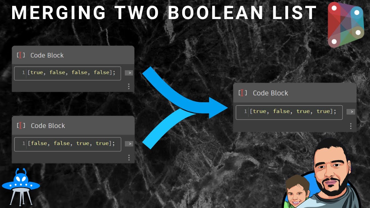 Dynamo | Merging Two Boolean List