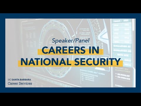 Careers in National Security | UCSB Career Services