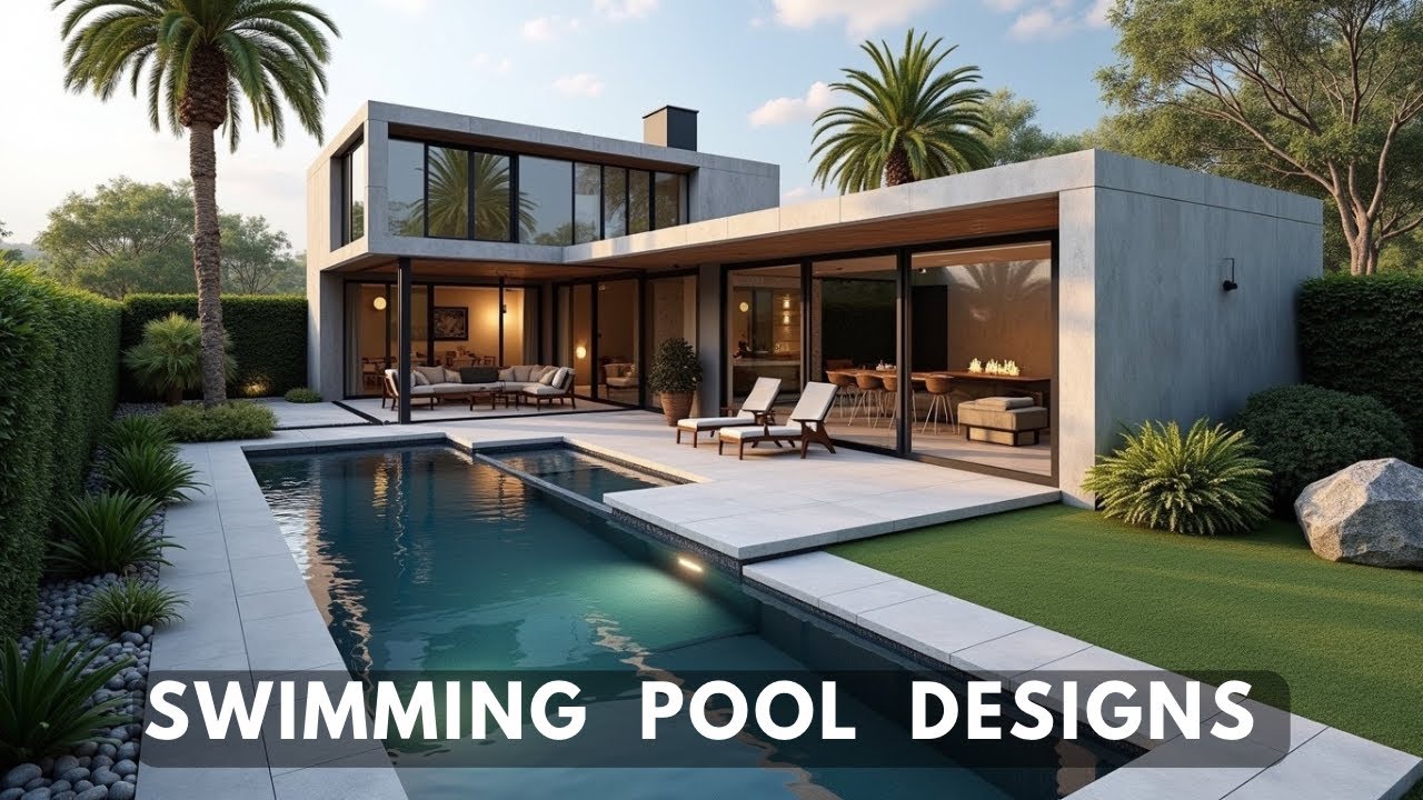Modern Swimming Pool Design Ideas | Elevate Your Outdoors With These Ideas 