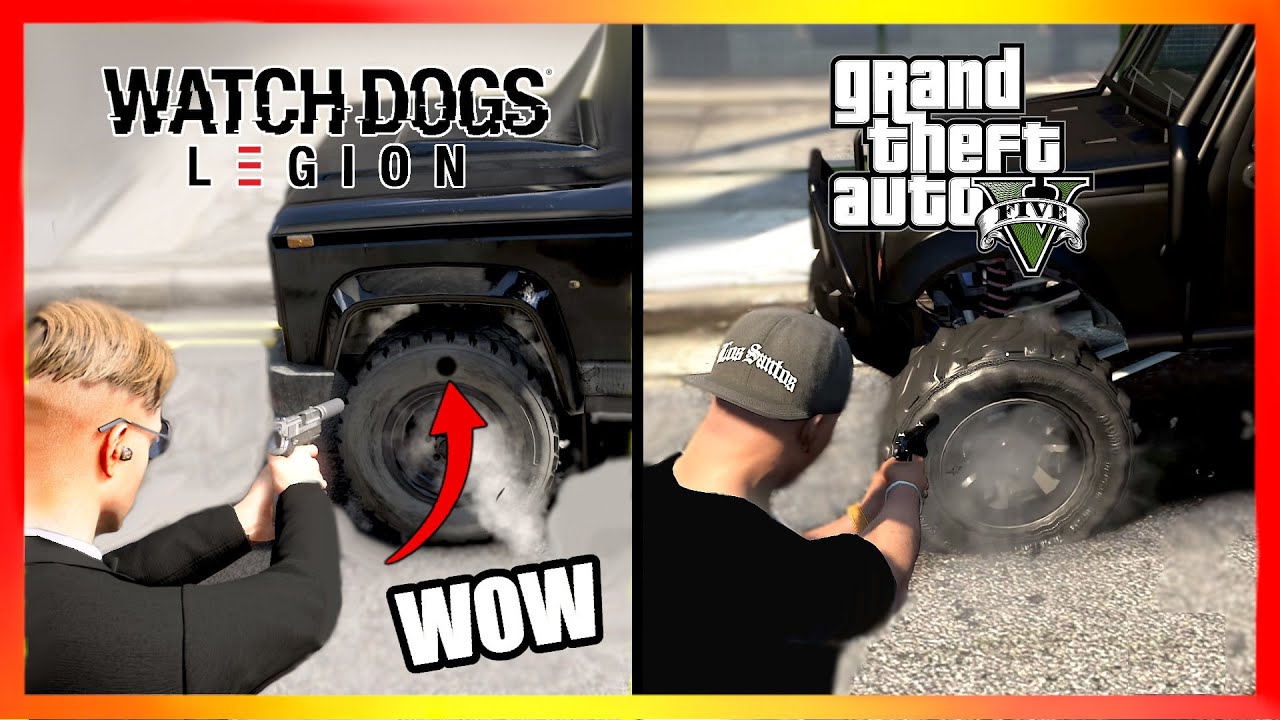 GTA 5 vs. Watch Dogs Legion | Ultimate Face-Off 🔥
