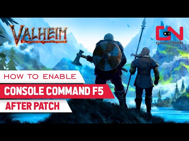 Valheim F5 Not Working How To Fix F5 Console Commands Not Working Error