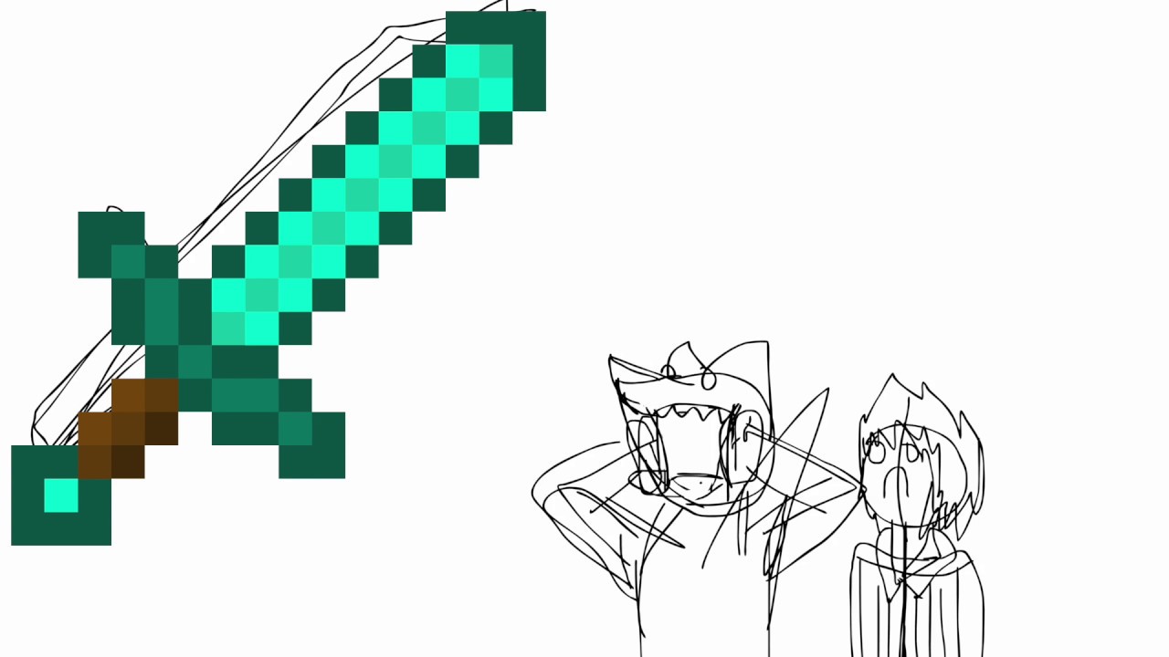 Serperior finds a diamond sword (cuss warning) (desc)