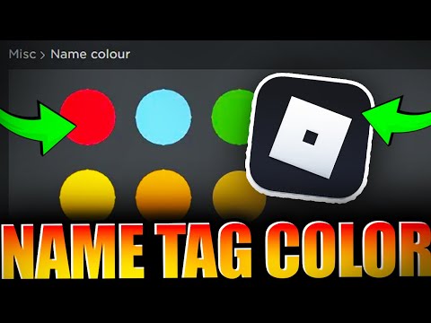How To Change Roblox Name Tag Color (2025)
