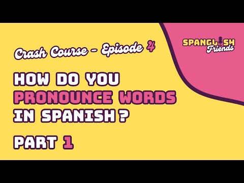 Ep. 4 | How to Pronounce Spanish Accents & Silent Letters – Beginner Crash Course Part 1
