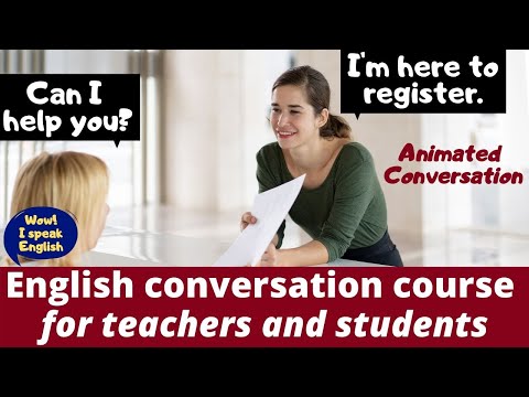 Speak English: W.I.S.E. Starter, Unit 1: (Animation) Ha-eun registers at the hall of residence