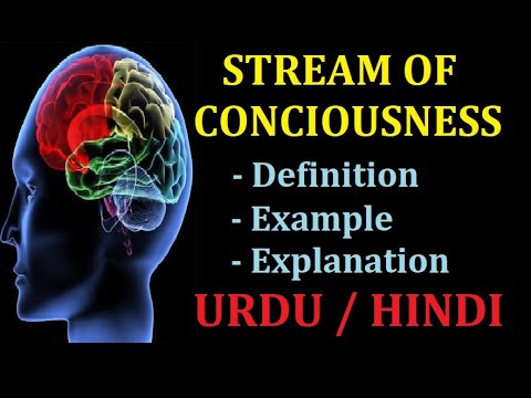 What is Stream of Consciousness? Urdu / Hindi