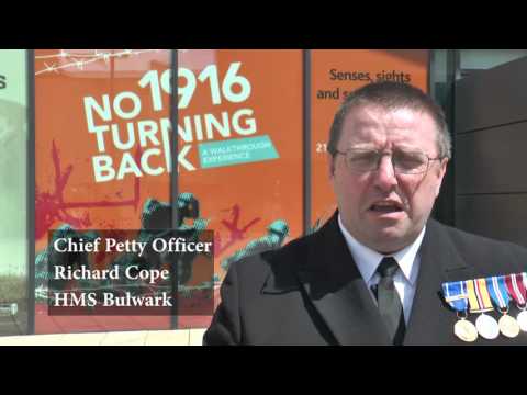 HMS Bulwark visit 1916: No Turning Back