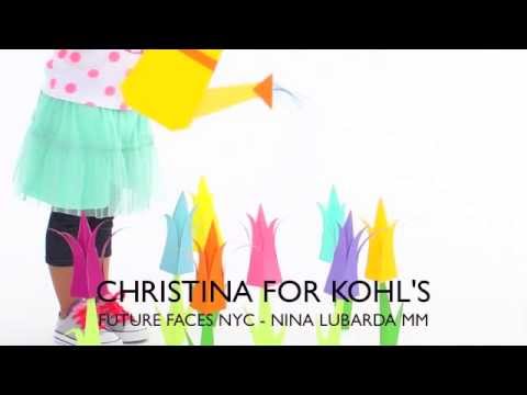 Christina, Future Faces NYC for KOHL'S