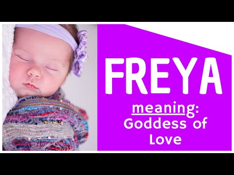 ✨ Freya - Freya Name Meaning – Freya Name Status - Indian baby girl names – Hindu baby girl names