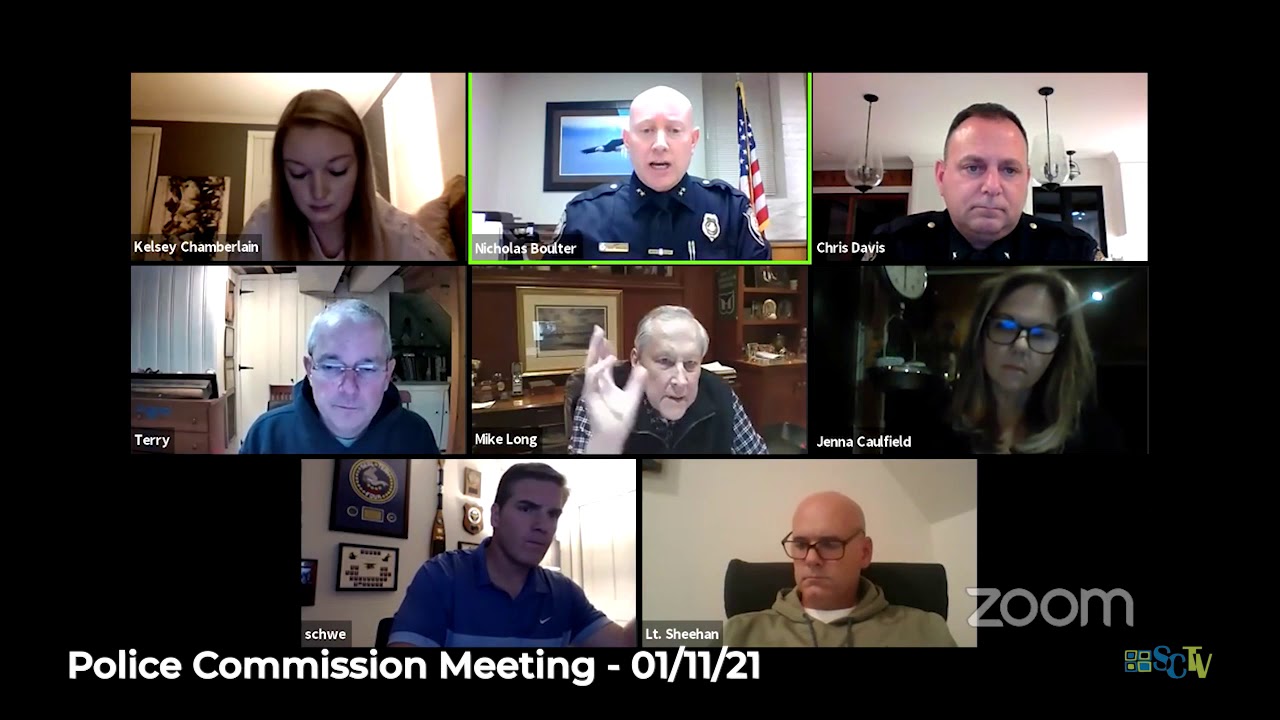 Police Commission Meeting - January 11, 2021