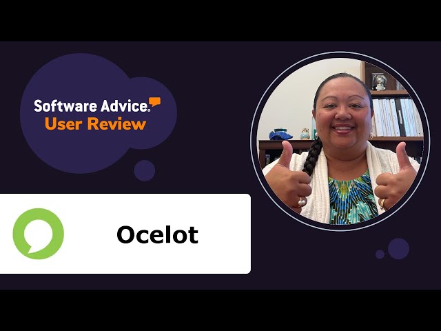 Ocelot Software Reviews, Demo & Pricing - 2025