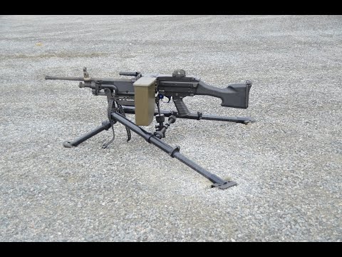 Fjord Defence – Live firing with MMG from ultralight tirpod.