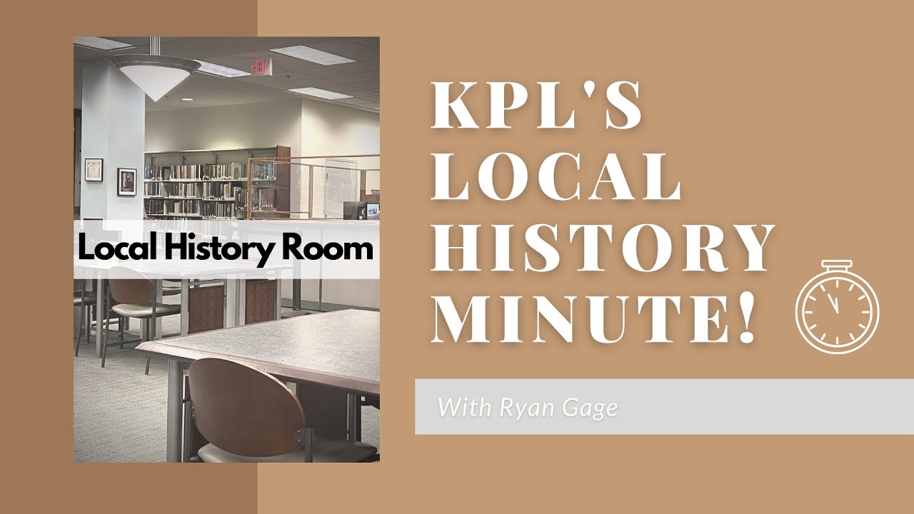 Kalamazoo Public Library's Local History Minute! - The History of your Home