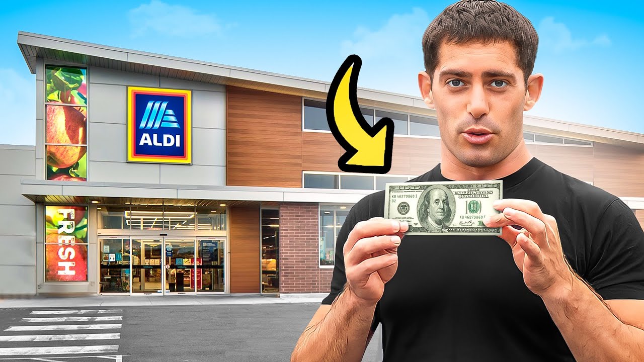 I spent $100 at Aldi on real food... cleanest haul yet