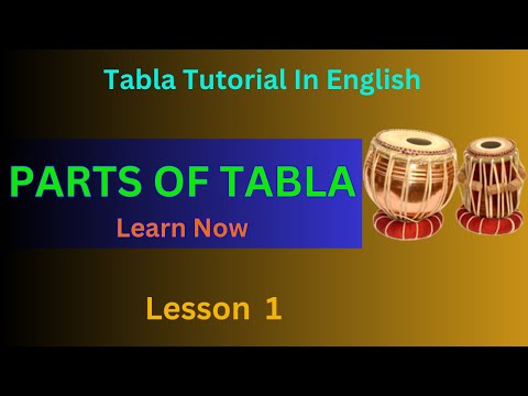 Parts of tabla in English | tabla lesson for beginners | Tabla Lesson |