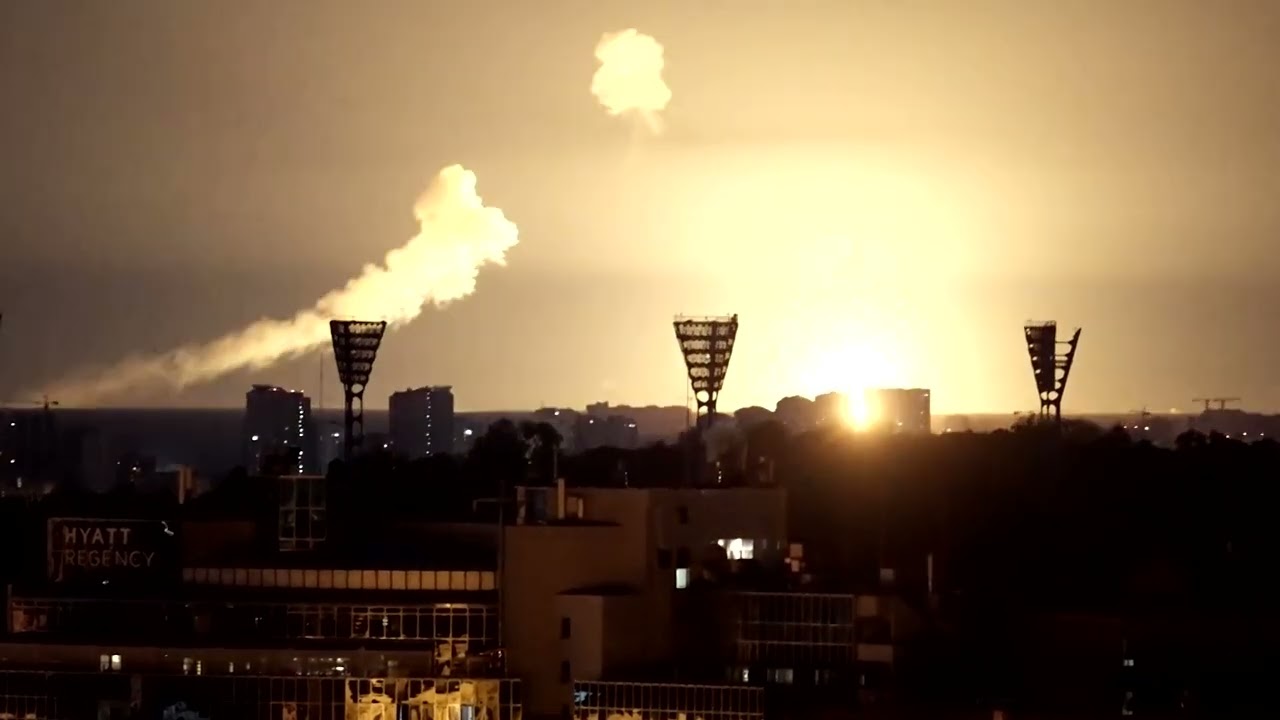 Russian missiles, drones pound Kyiv in overnight attack