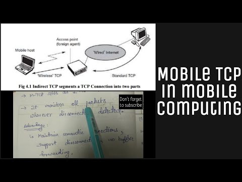 Mobile TCP in mobile computing | what is mobile TCP | mobile computing | RTU | in Hindi