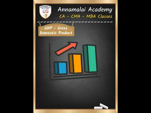 GDP –Gross Domestic Product தமிழில் - CA, CMA BCom, MBA, UGC NET, Class 11 & 12 #education #exam