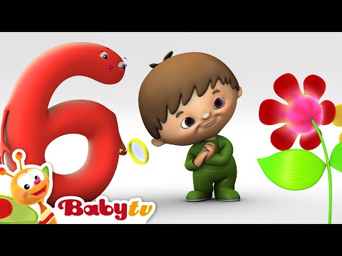 Number Six 6 ​6️⃣ | Numbers and Counting for Kids Charlie & the Numbers @BabyTV