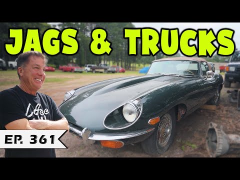RESCUED: ANOTHER XKE Jaguar!! + Ford Truck Updates!!