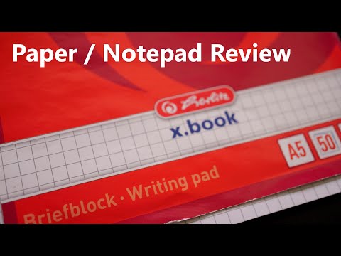 Herlitz x.book Writing Pad A5 Grid | Affordable and FP friendly