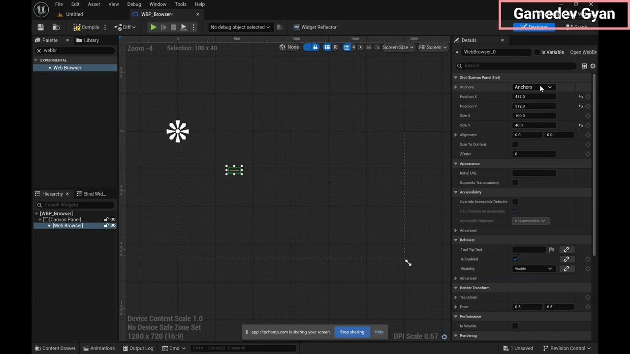 Part 6   The Web Browser Widget