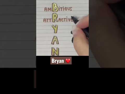 Meaning of the name BRYAN #meaning #name #bryan
