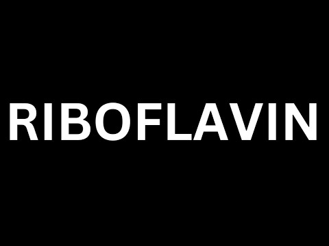 How to Pronounce " Riboflavin" in English?|How To Say " Riboflavin" in English Language|
