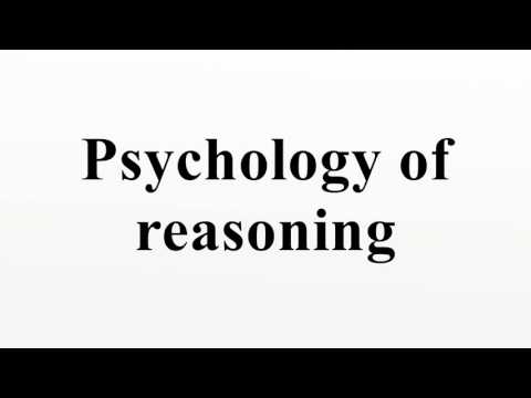 Psychology of reasoning