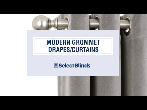 Modern Grommet Drapes & Curtains from SelectBlinds.com