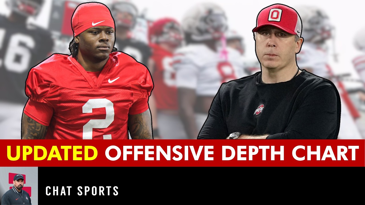 🚨 UPDATED Ohio State Football Offensive Depth Chart After 2026 Spring Practice