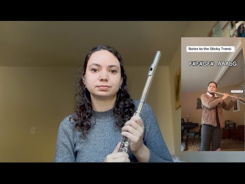 Tutorial on how to play "Sticky" by Tyler the Creator on the flute!!
