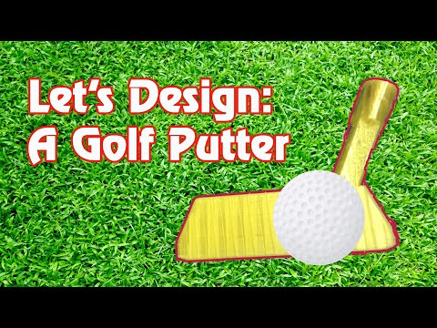 🏌️ Golf Putter・Free 3D File for ・Cults