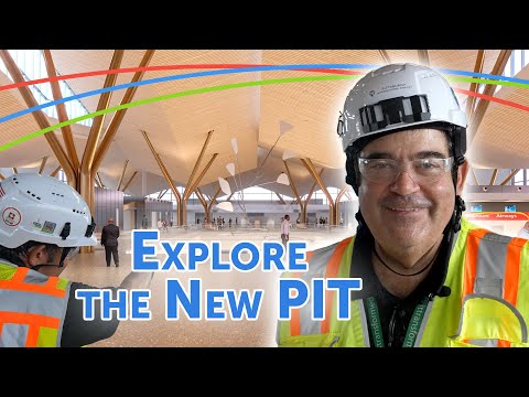 Take a VIRTUAL TOUR of the New Pittsburgh International Airport!