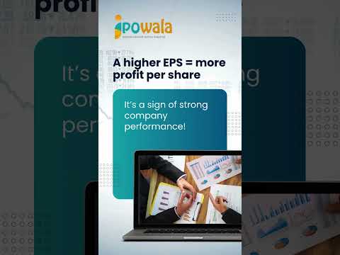 📊 EPS Decoded: Invest Smarter with IPOwala #IPOwala #EPS #InvestSmart #StockMarketBasics
