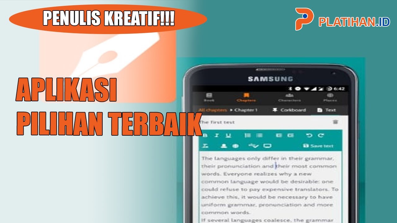 Menulis Buku Lebih Mudah dengan 5 Aplikasi Android Terbaik Ini