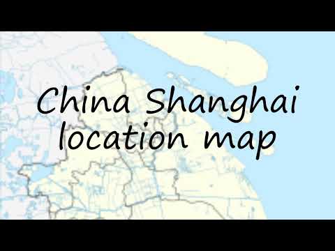 How to pronounce China Shanghai location map in English?