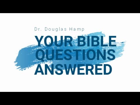 What Does it Mean to Agree with Adversaries Quickly? Your Bible Questions Answered Dr. Hamp