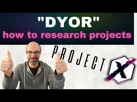 How to DYOR - PROJECT X NODES (know what to look for, where to look and AVOID SCAMS!)