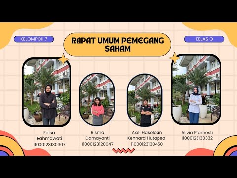 Hukum Perusahaan_Kelas O_Kelompok 7_ Rapat Umum Pemegang Saham (RUPS) #HKPERUSAHAANFHUNDIP2025