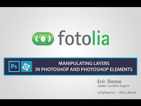 Manipulating Layers in Photoshop and Photoshop Elements