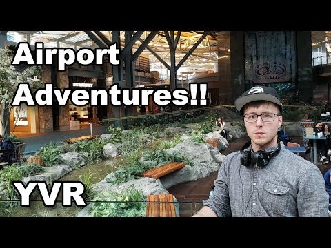A look & guide in YVR - VANCOUVER INTERNATIONAL AIRPORT - international departures zone!