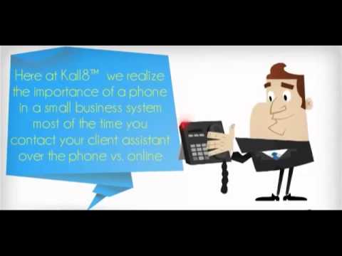 1-800 service available instantly Kall8™