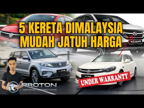 5 KERETA DIMALAYSIA MUDAH JATUH HARGA!