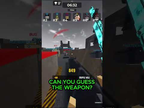 The Best Gun in GUNFIGHT ARENA roblox #shorts #roblox